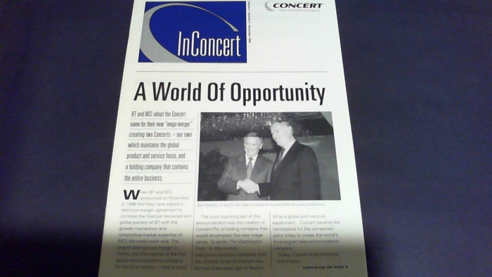 Concert Communications-Global Brand Launch by Kerry Morgan at Coroflot.com