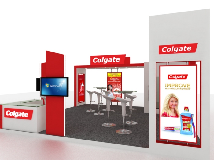 Colgate Stall by Prasad Sangodkar at Coroflot.com