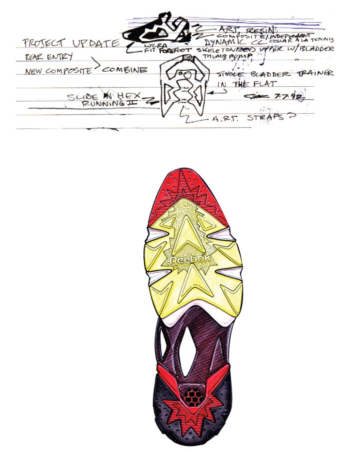 Reebok Pump Fury by Steven F. Smith at Coroflot.com