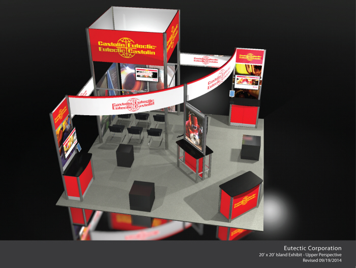 Eutectic 20' x20' Island Exhibit by Aaron Toman at Coroflot.com