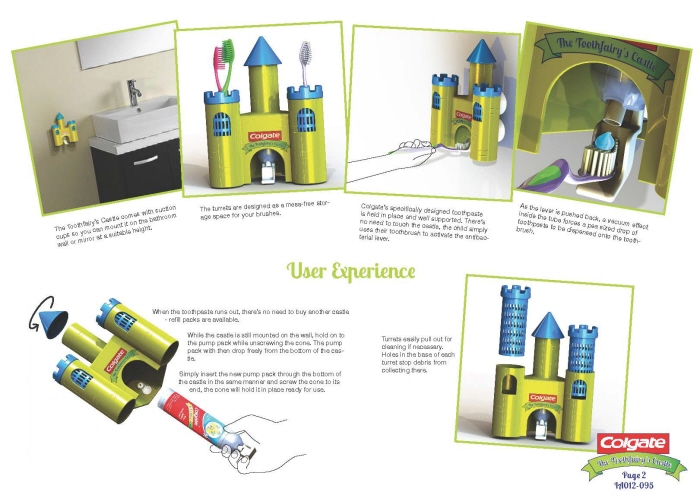 Colgate Toothfairies Castle by Nancy Malik at Coroflot.com