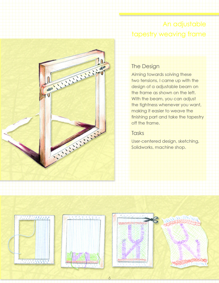 An upload by Ruizhi Liu on Coroflot: to the project Weaver 1.0