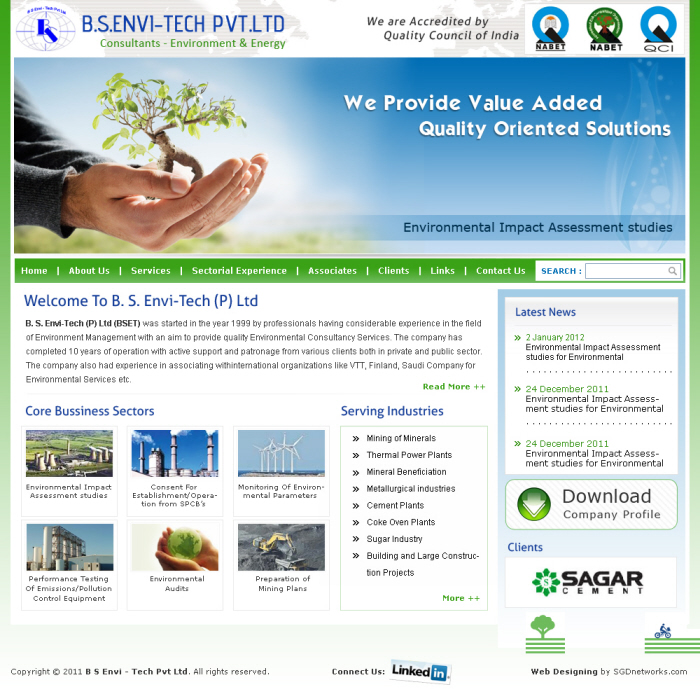 Bs Envitech Pvt Ltd by Chinna Narasimha at Coroflot.com