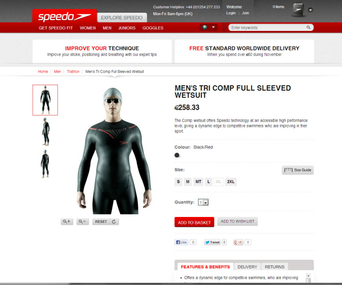 2013 / Speedo Triathlon Product & Catalog Design by Andy Law at ...