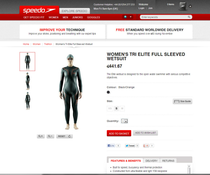 2013 / Speedo Triathlon Product & Catalog Design by Andy Law at ...