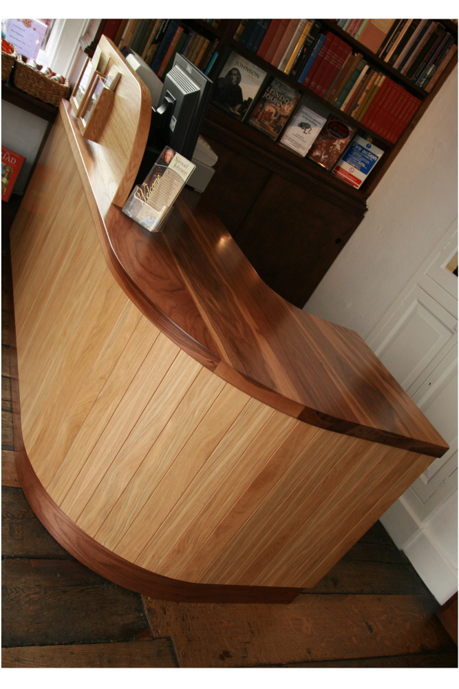 Museum Reception Desk by Daniel Beck at Coroflot.com