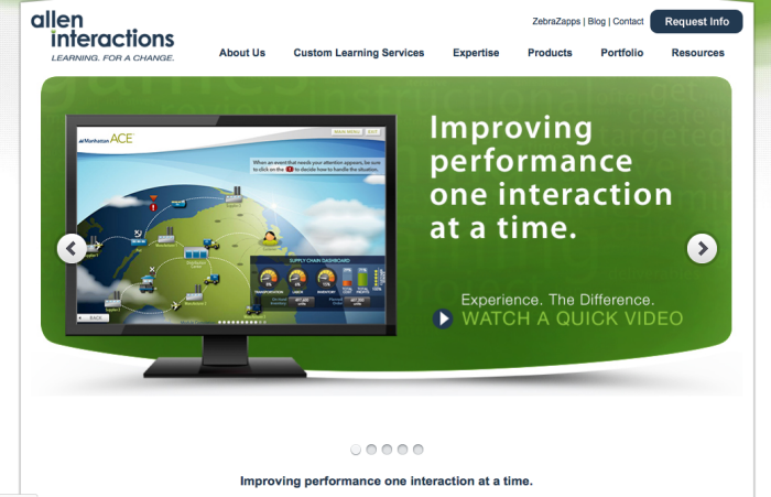 An upload by Julia Maroney on Coroflot: to the project Allen Interactions