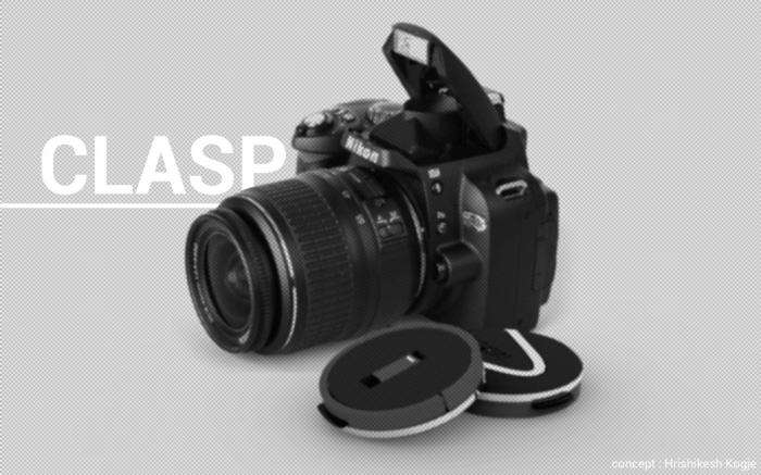 Clasp lenscap concept by Hrishikesh Kogje at Coroflot.com