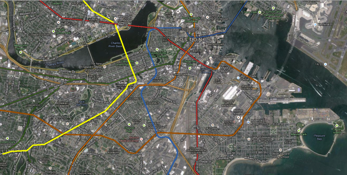 Boston Fantasy Transit Maps by Edward Langer at Coroflot.com