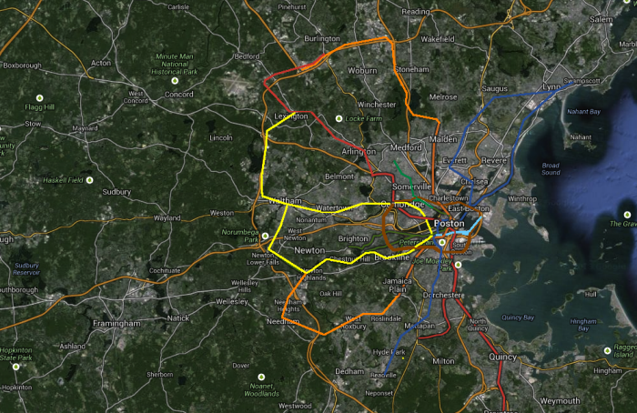 Boston Fantasy Transit Maps by Edward Langer at Coroflot.com