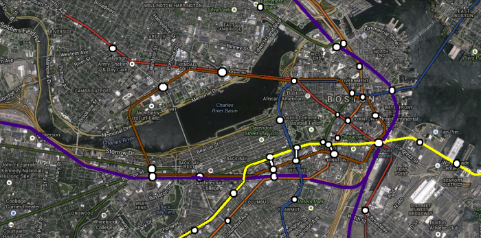 Boston Fantasy Transit Maps by Edward Langer at Coroflot.com