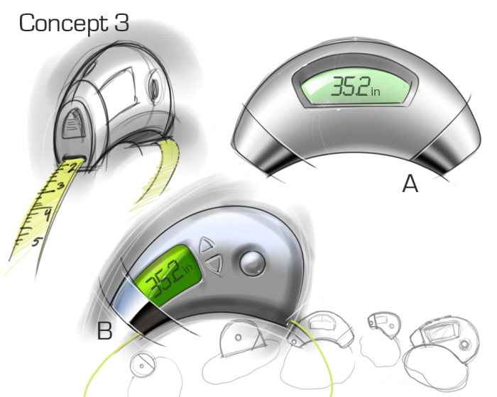 Fitness Scale with Pedometer and electronic measuring tape by Randy ...