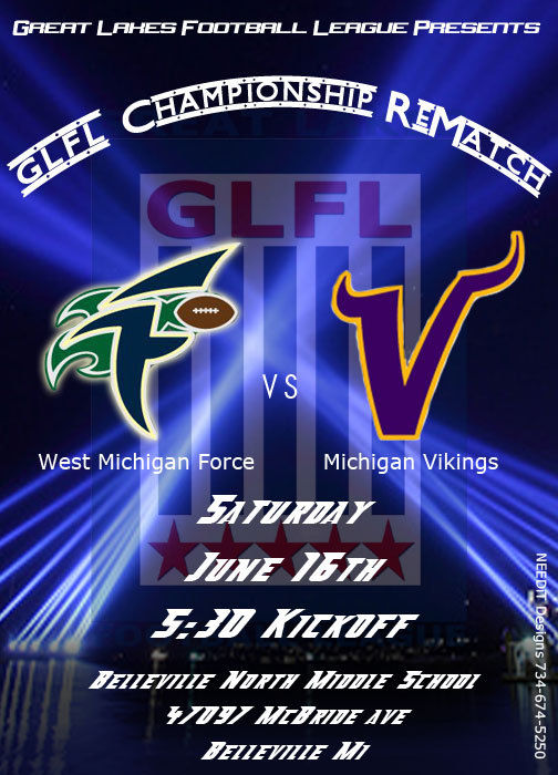GLFL- Great Lakes Football League (2008-2012) by Brian Aneed at ...