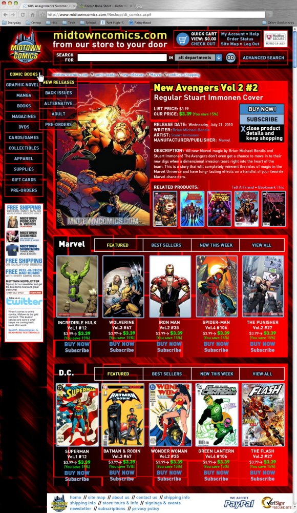 Interactive design by Ben Wright at Coroflot.com