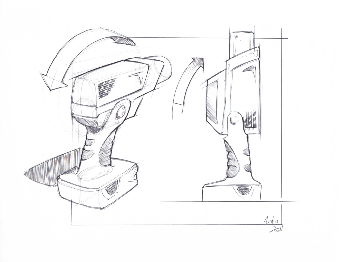 Power Tool Sketches by Austin Scott at Coroflot.com