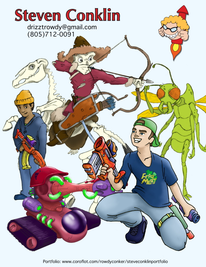 Promo/Resume by Steven Conklin at Coroflot.com