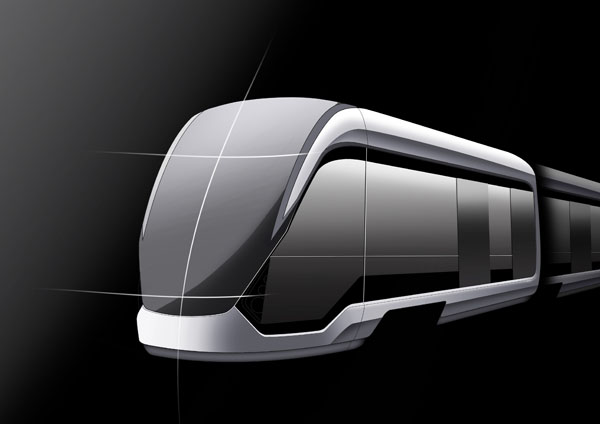 Schoenemann Design: European Tram by Schoenemann Design at Coroflot.com