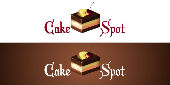 Cake Spot (Logo Options) by Vadivel Meyyappan at Coroflot.com