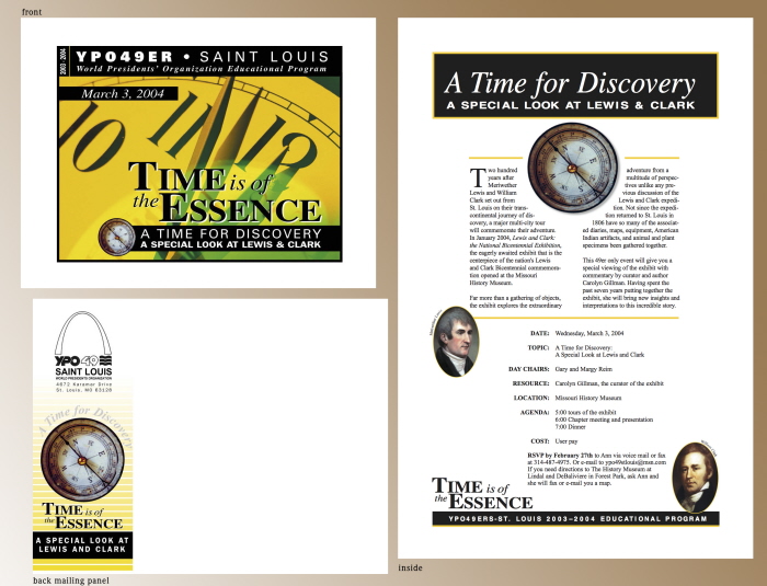 Invitations | Brochures by Pattie James at Coroflot.com