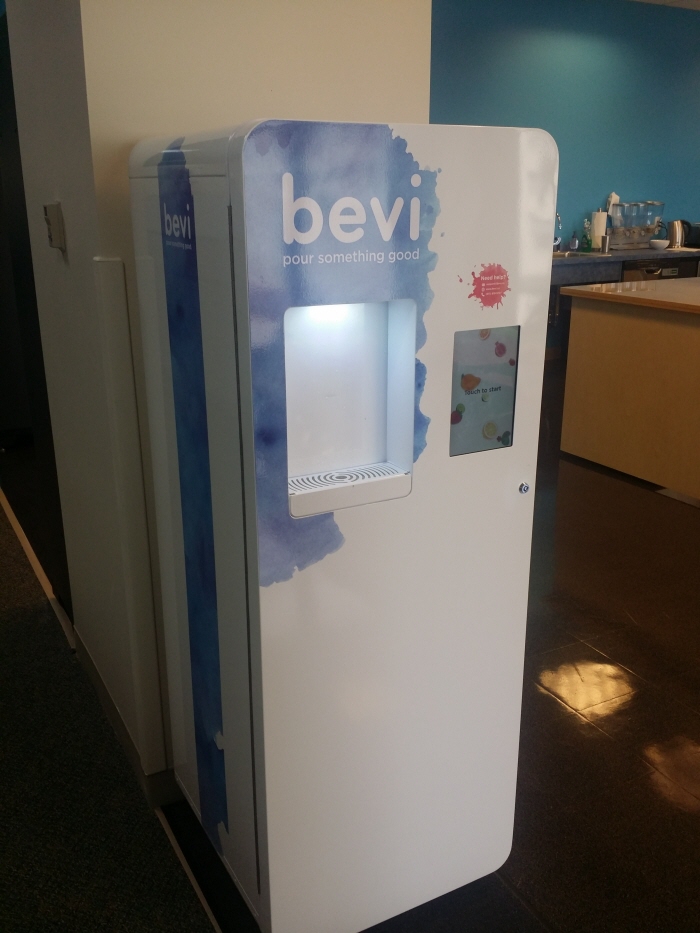 bevi - vending machine by Max Lavelle at Coroflot.com