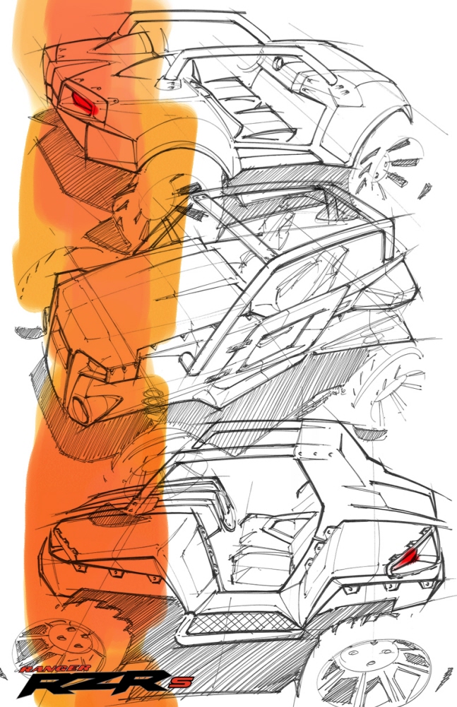 RZR sketches by Bryan Johnson at Coroflot.com