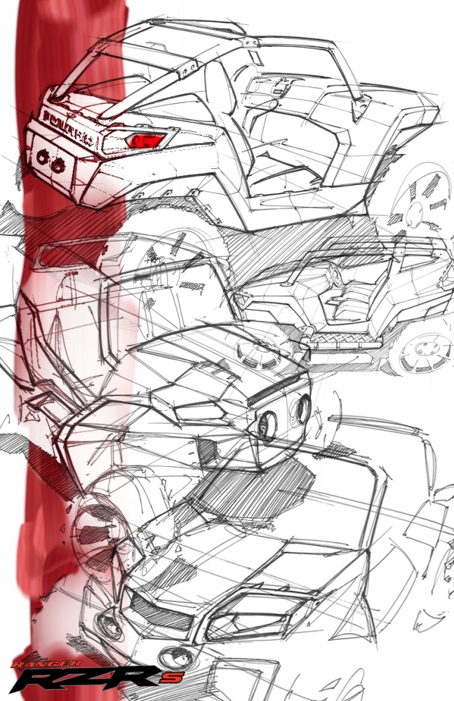 RZR sketches by Bryan Johnson at Coroflot.com