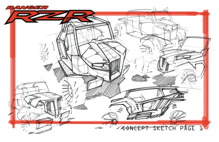 RZR sketches by Bryan Johnson at Coroflot.com