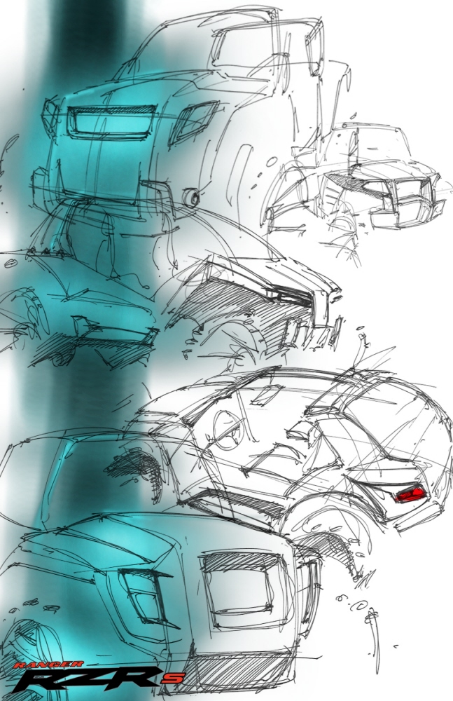 RZR sketches by Bryan Johnson at Coroflot.com