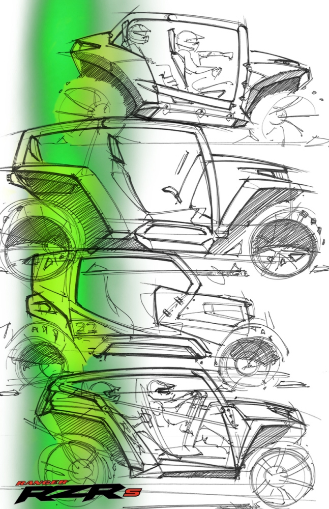RZR sketches by Bryan Johnson at Coroflot.com