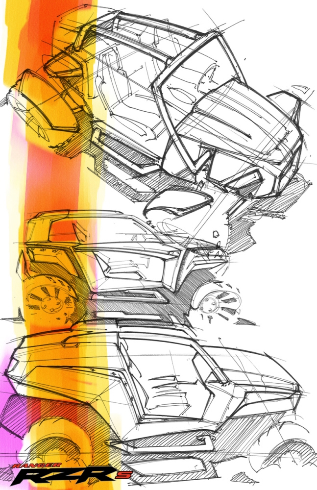 RZR sketches by Bryan Johnson at Coroflot.com
