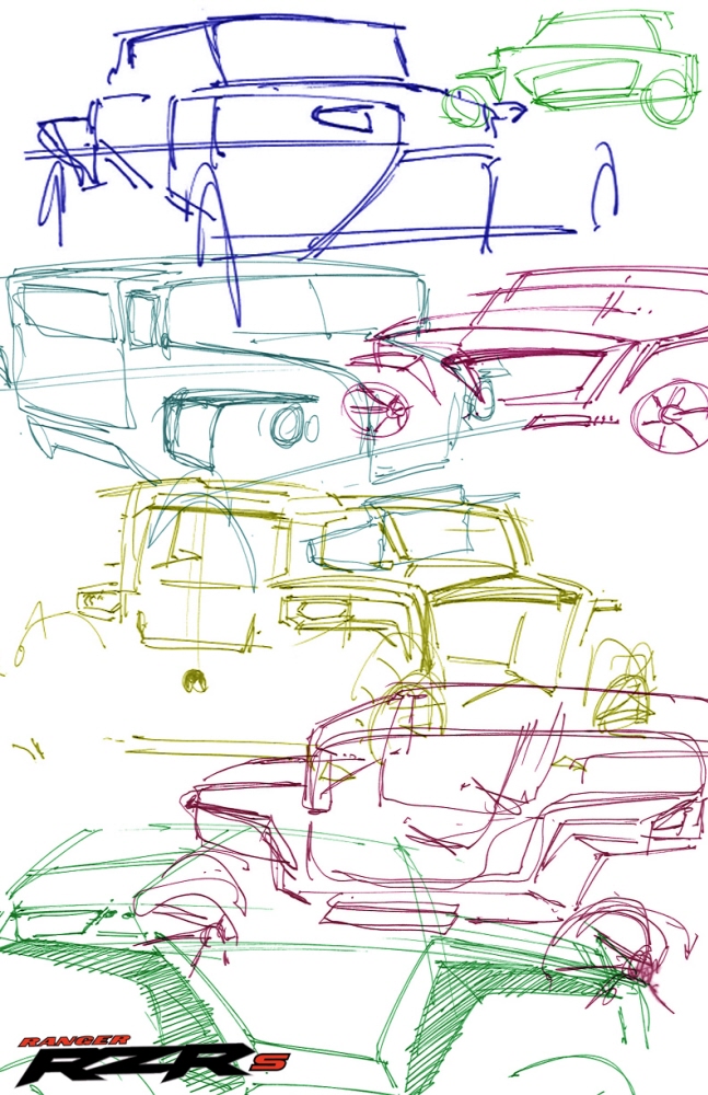 RZR sketches by Bryan Johnson at Coroflot.com