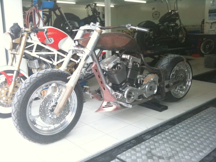 New Generation Modern Chopper Motorbike by Olcay Tuncay Karabulut at ...