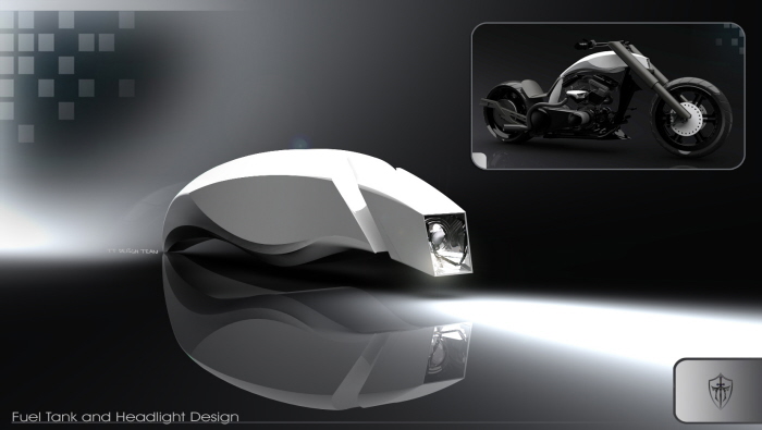 New Generation Modern Chopper Motorbike by Olcay Tuncay Karabulut at ...