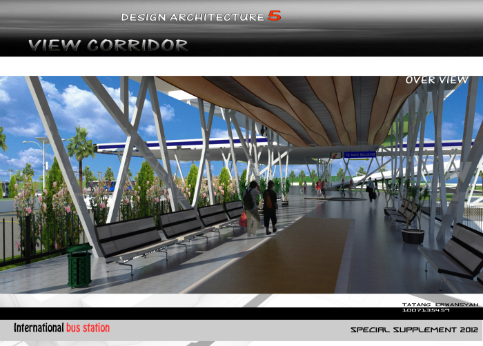 Bus Terminal - transportation centre by TATANG ERWANSYAH at Coroflot.com