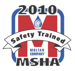 MSHA Hard Hat Sticker by Iolanda Tormin at Coroflot.com