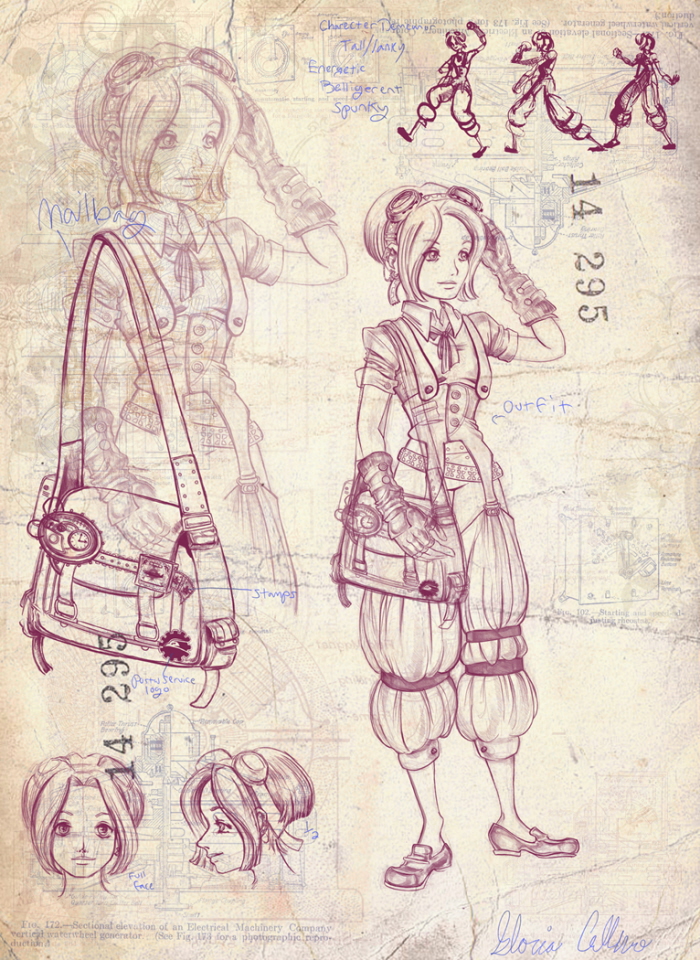 Character Design by Gloria Collazo at Coroflot.com