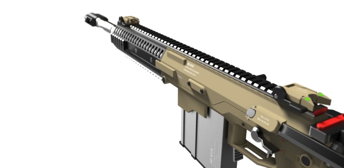 .50 AVA Anti-Vehicle Rifle Concept by Yutong Wu at Coroflot.com