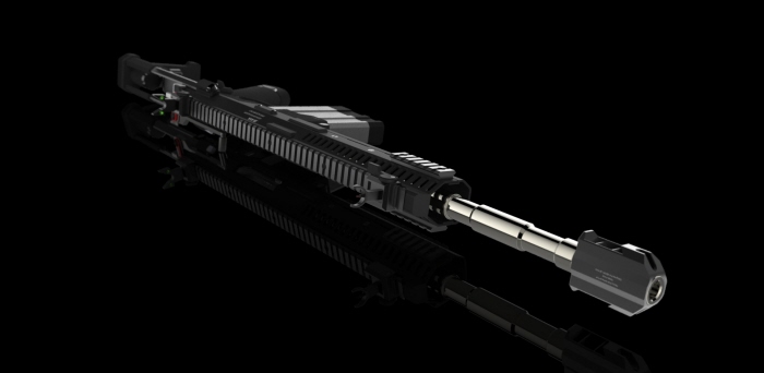 .50 AVA Anti-Vehicle Rifle Concept by Yutong Wu at Coroflot.com