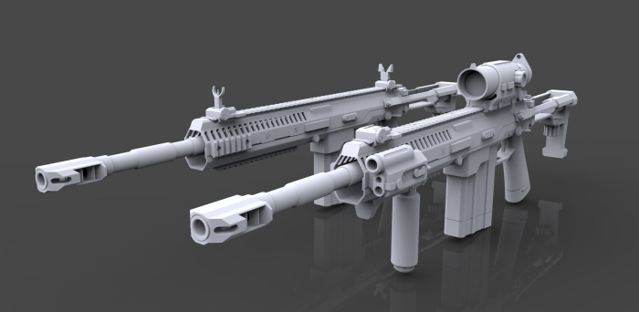 .50 AVA Anti-Vehicle Rifle Concept by Yutong Wu at Coroflot.com