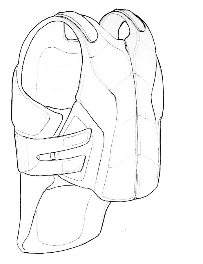 Ricochet Riot Vest by Ryan Taylor at Coroflot.com