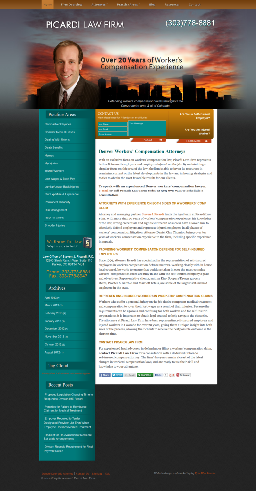 An upload by Jon Reiter on Coroflot: to the project Law Office of ...