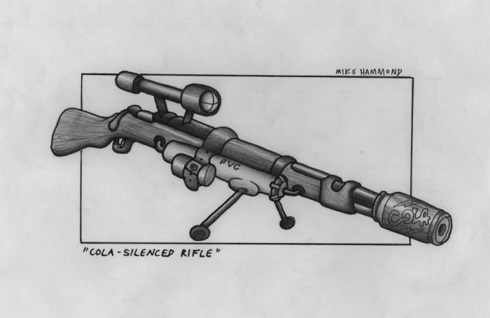 Post-apocalyptic Weapon Concept Series by Mike Hammond at Coroflot.com