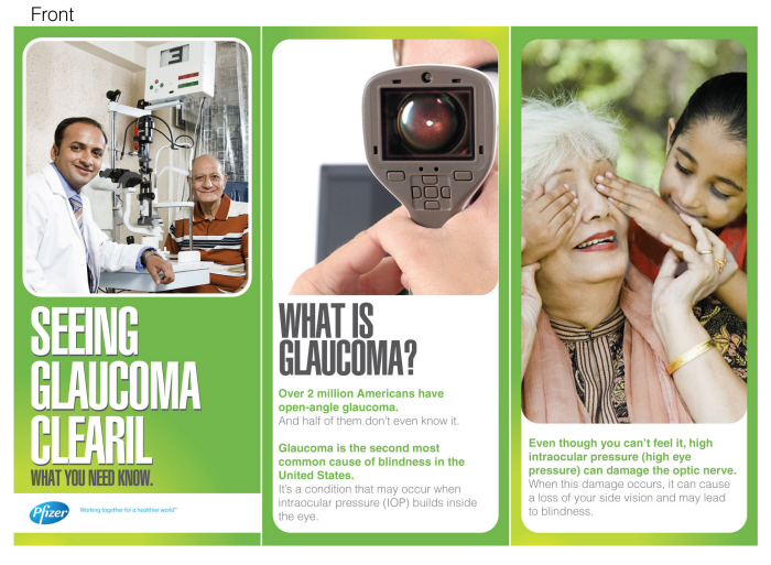 Pfizer Eye Drop Folder. by Syed Haris at Coroflot.com