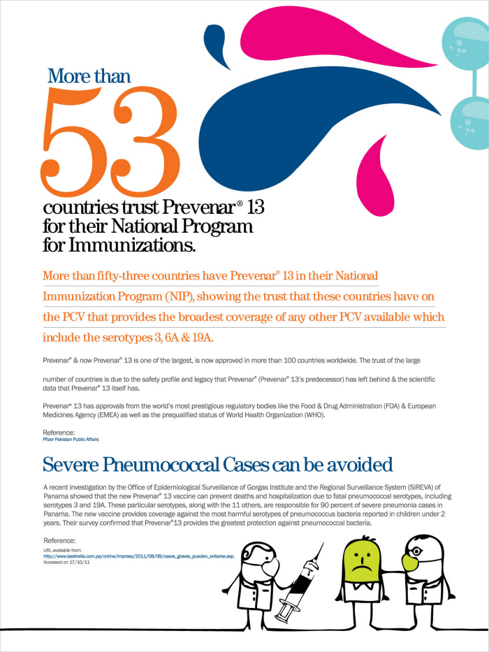 Prevenar Folder (Pfizer) by Syed Haris at Coroflot.com