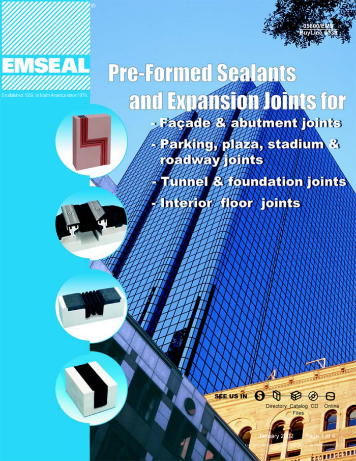 Emseal Catalog - [ print media ] by Mario Elias at Coroflot.com