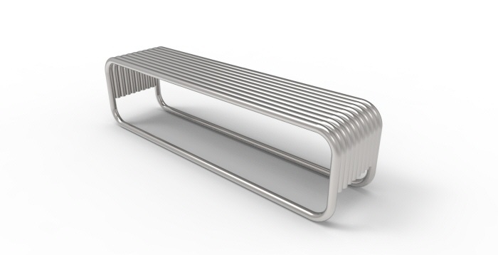 Tube Bench by Felipe Lozano at Coroflot.com