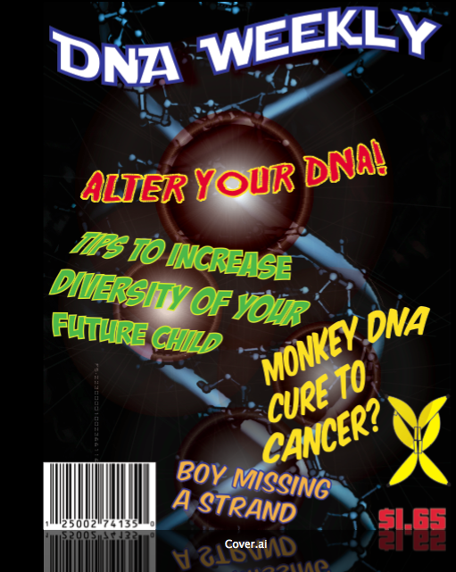DNA Weekly by Corbett Mendelson at Coroflot.com