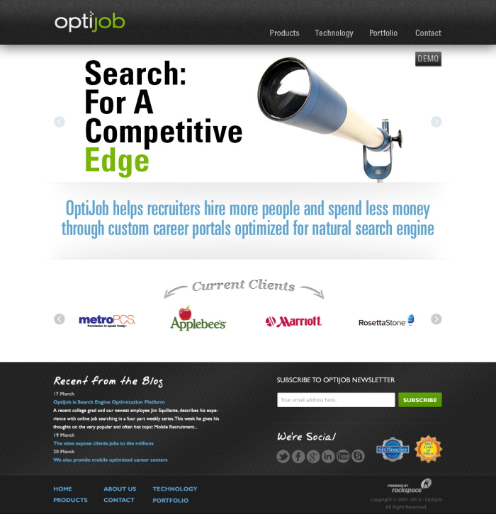 OptiJob by Peter Chicarielli at Coroflot.com