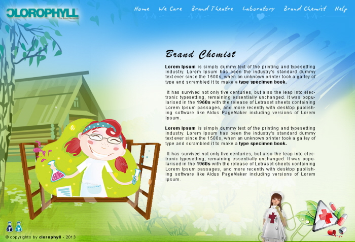 Advertisement Agency (Clorophyll) by Dhaval Zaveri at Coroflot.com