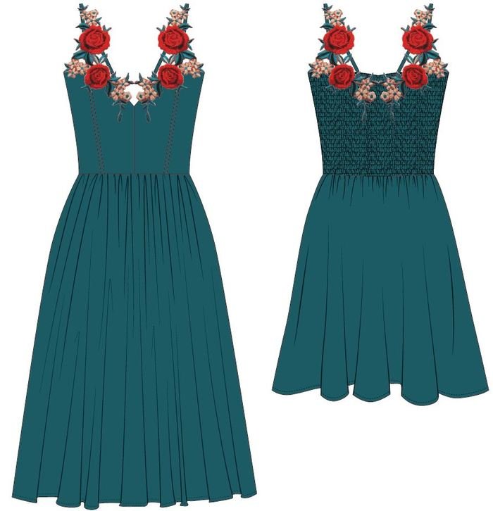 Formal Dress CADS by Alexandria Lopez at Coroflot.com